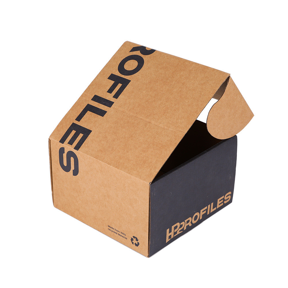 Custom 32 ECT E Flute Corrugated Cardboard Shipping Boxes With Inside ...