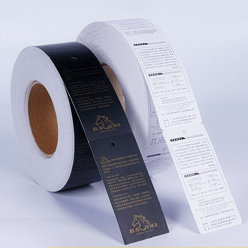 Custom Size Direct Thermal Clothing Tags Roll Thermal Ticket Roll ...