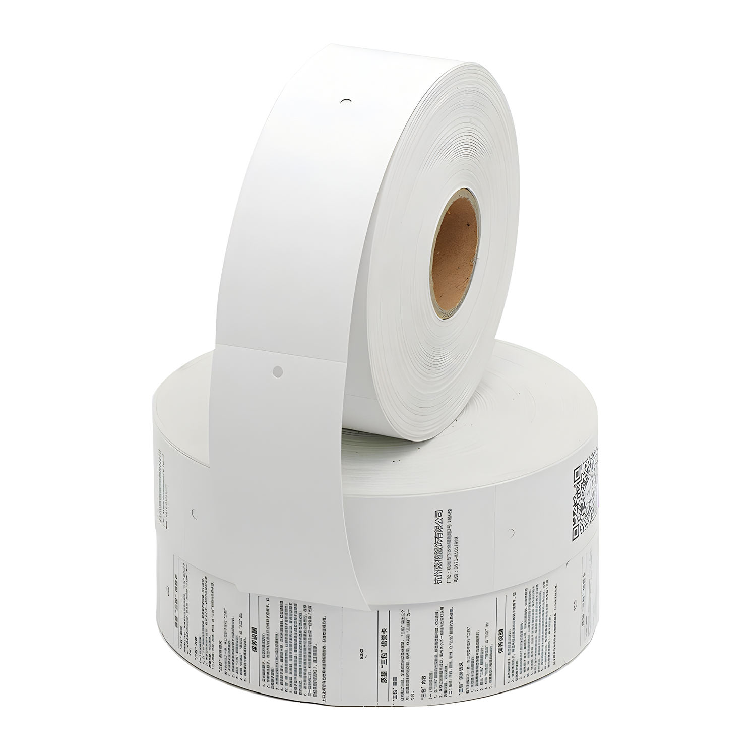 Custom Size Direct Thermal Clothing Tags Roll Thermal Ticket Roll ...