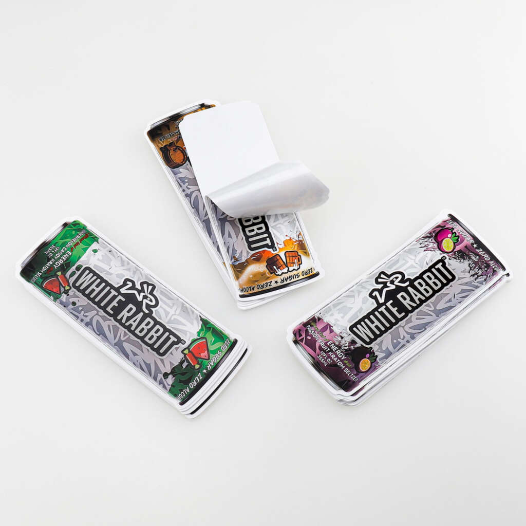 Custom Spot UV Waterproof Sticker Labels | Reding Packaging